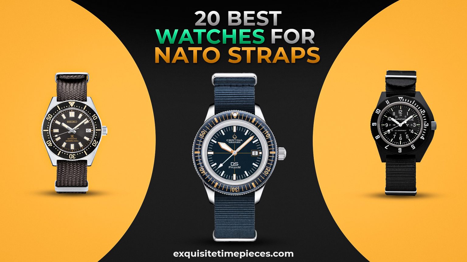 20 Best Watches for NATO Straps (Across All Available Brands)