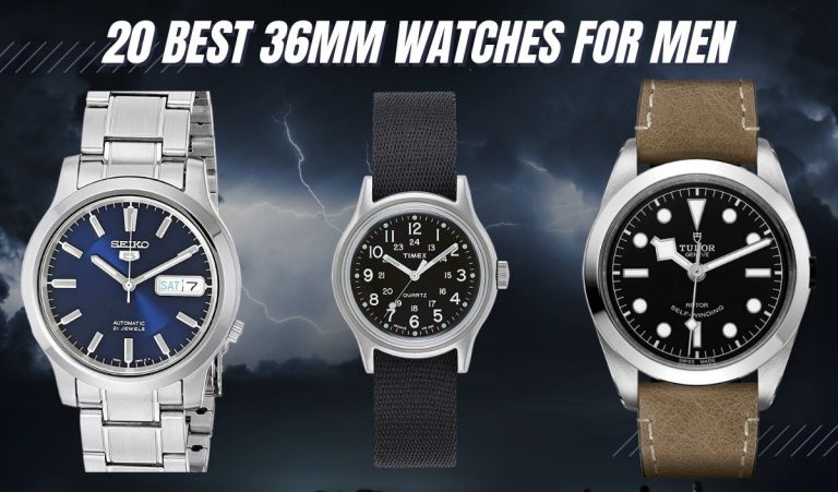 20 BEST 36 mm Watches for Men (From Affordable to Luxury)