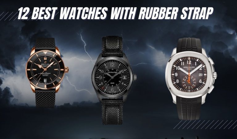 14 Best Rubber Strap Watches for an Absolute Rugged Look
