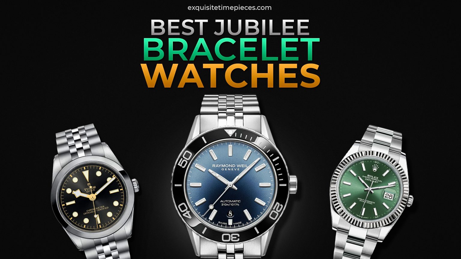 15 Best Jubilee Bracelet Watches (Including Rolex, Seiko & More)