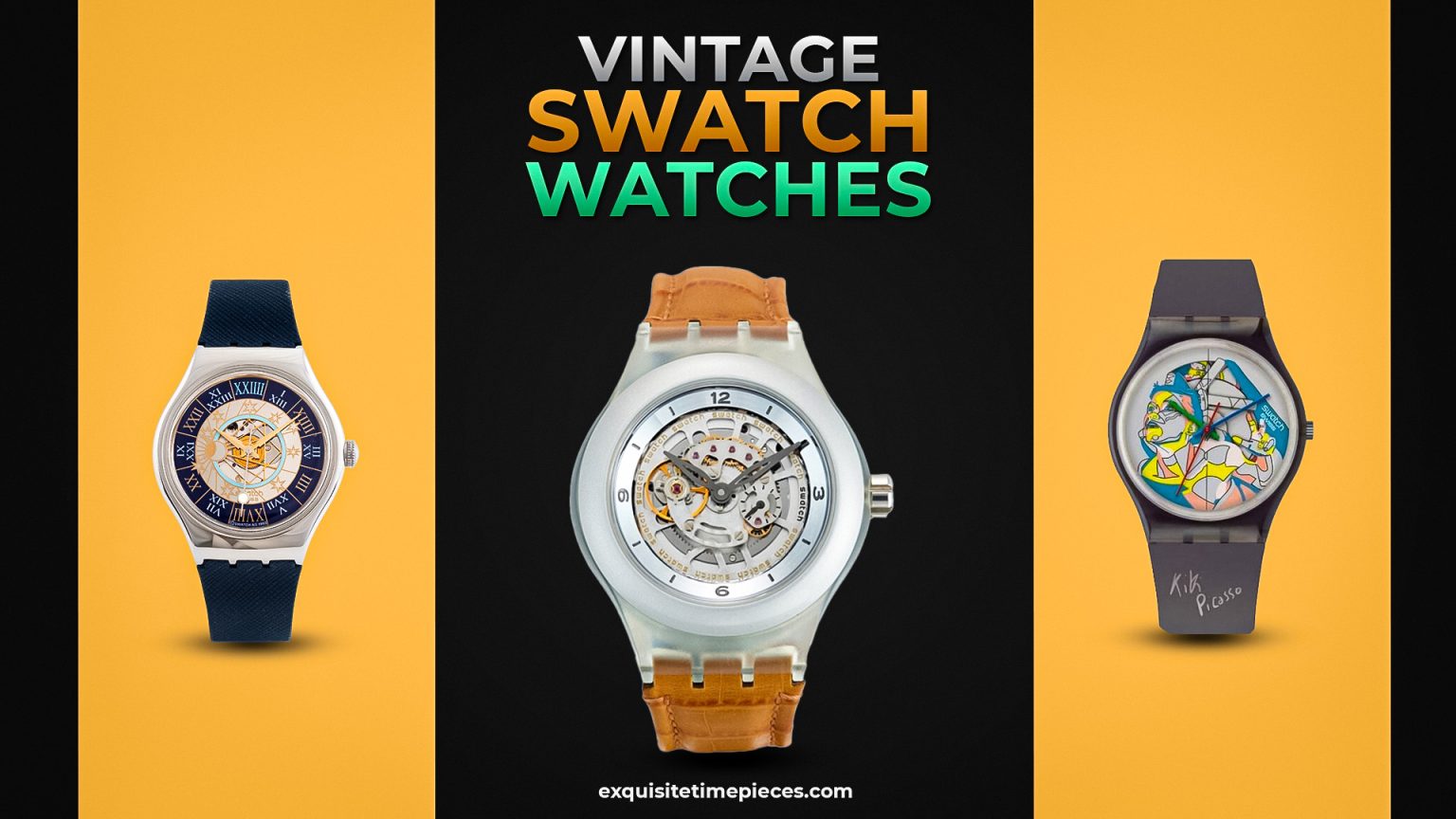 Ultimate Guide to Vintage Swatch Watches (Collectors Rejoice!)