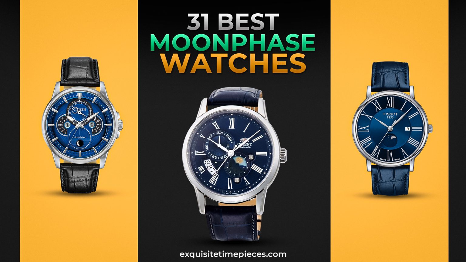 31 Best Moonphase Watches: Luxury Timepieces for Every Budget