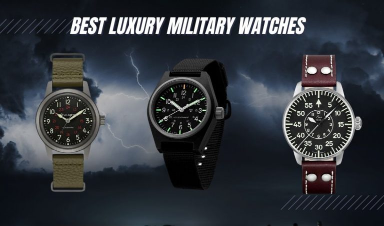 26 Best Luxury Military Watches: The Intersection of Style and ...