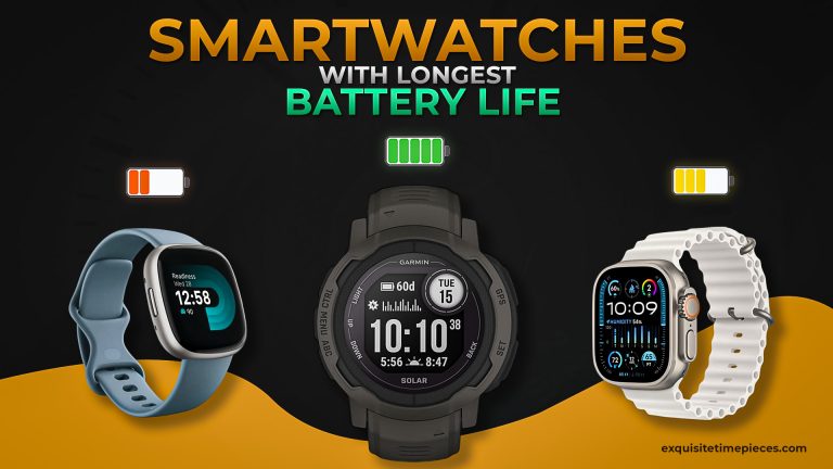 13 Smartwatches with Longest Battery Life (Never Run Out Again ...