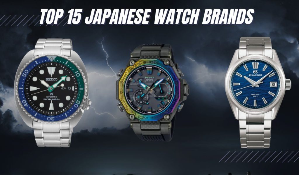 Top 15 Japanese Watch Brands - Exquisite Timepieces
